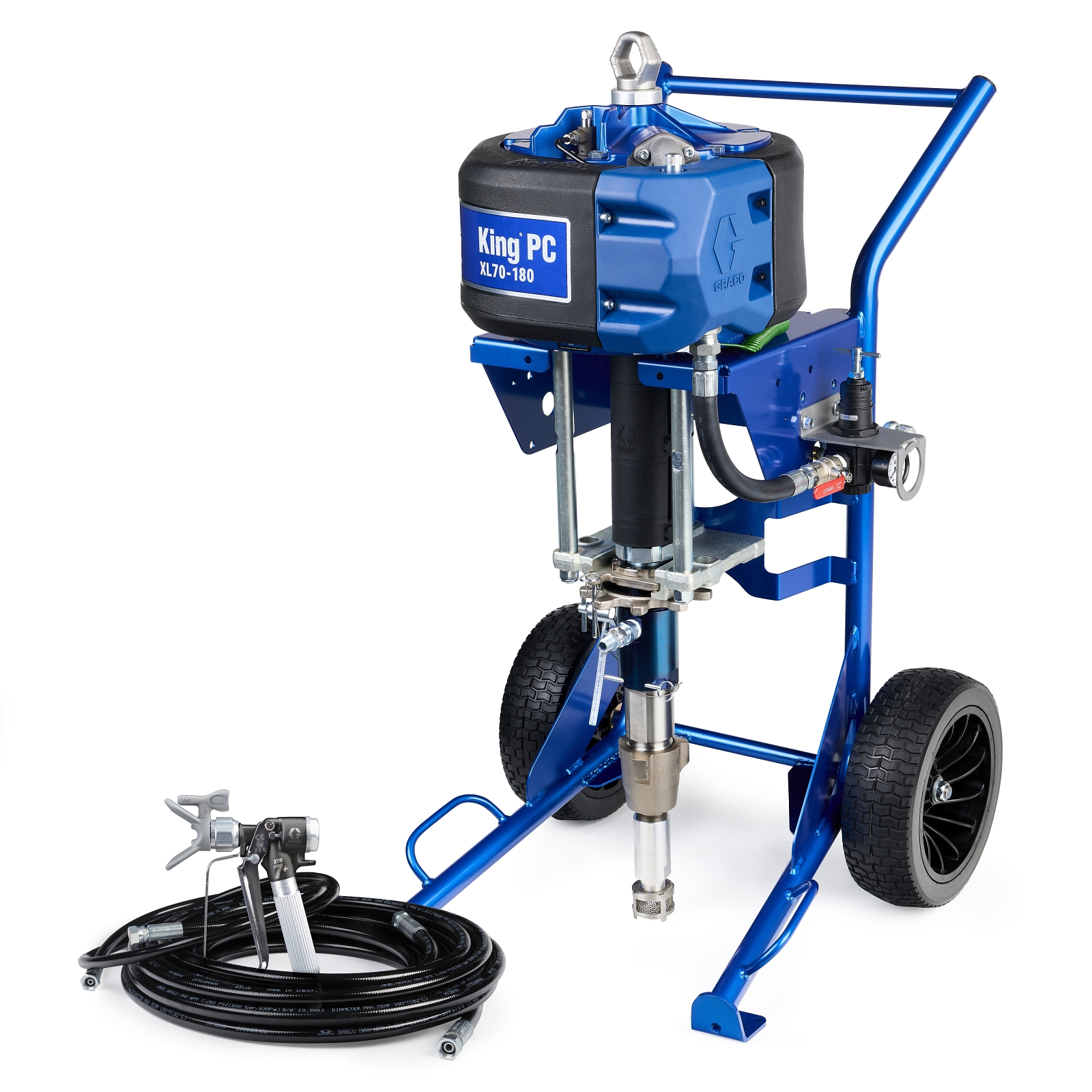 King PC 70:1 Sprayer, Heavy Duty Cart, Complete